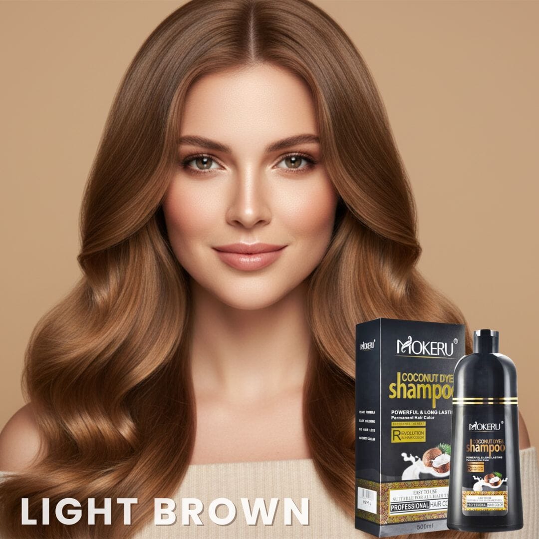 MOKERU Natural Coconut Oil Essence Hair Dye - 24 Colours – Grey Gone
